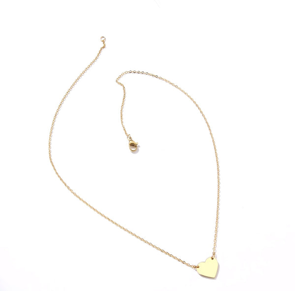 Fine Heart Necklace – Sarah Templeman